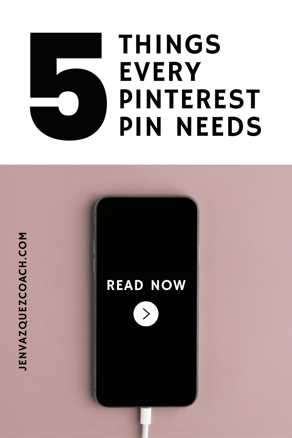 5 Things Every Pinterest Pin Needs | Jen Vazquez Media | Marketing ...