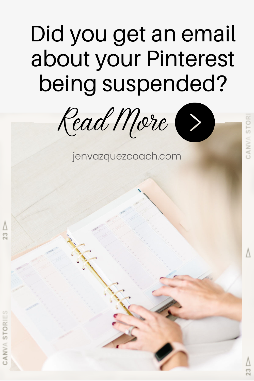 Did you get an email about your Pinterest being suspended? | Jen ...