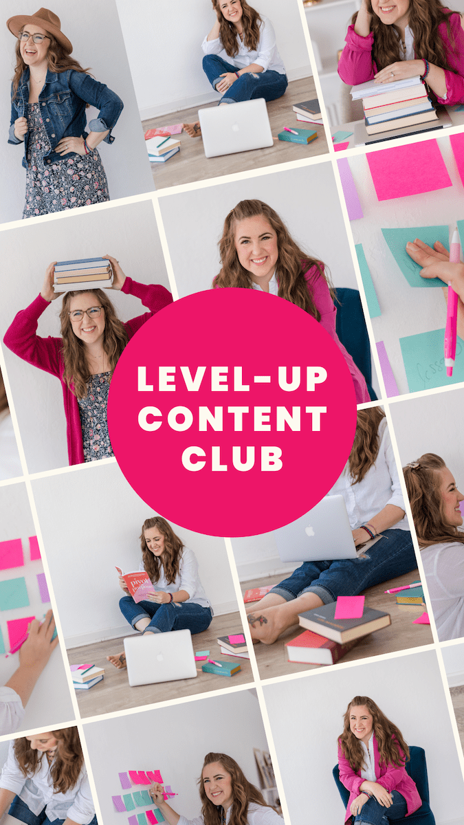Level Up Content Club - Jen Vazquez Photography