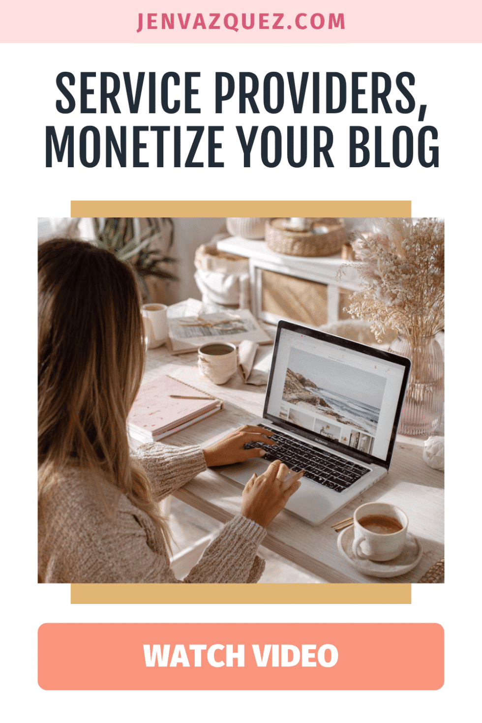 How to Monetize Your Blog as a Service Provider | Jen Vazquez Media ...